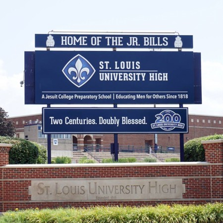 St. Louis University High School Brand Identity Design - Paradigm